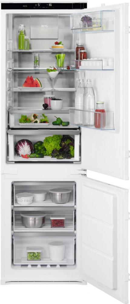aeg SCE818E8MS vestavná kombinovaná lednice