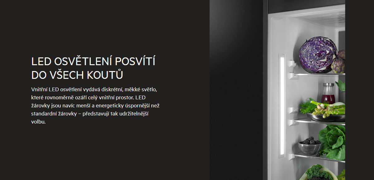 aeg Mastery SCE818E6TF vestavná kombinovaná lednice